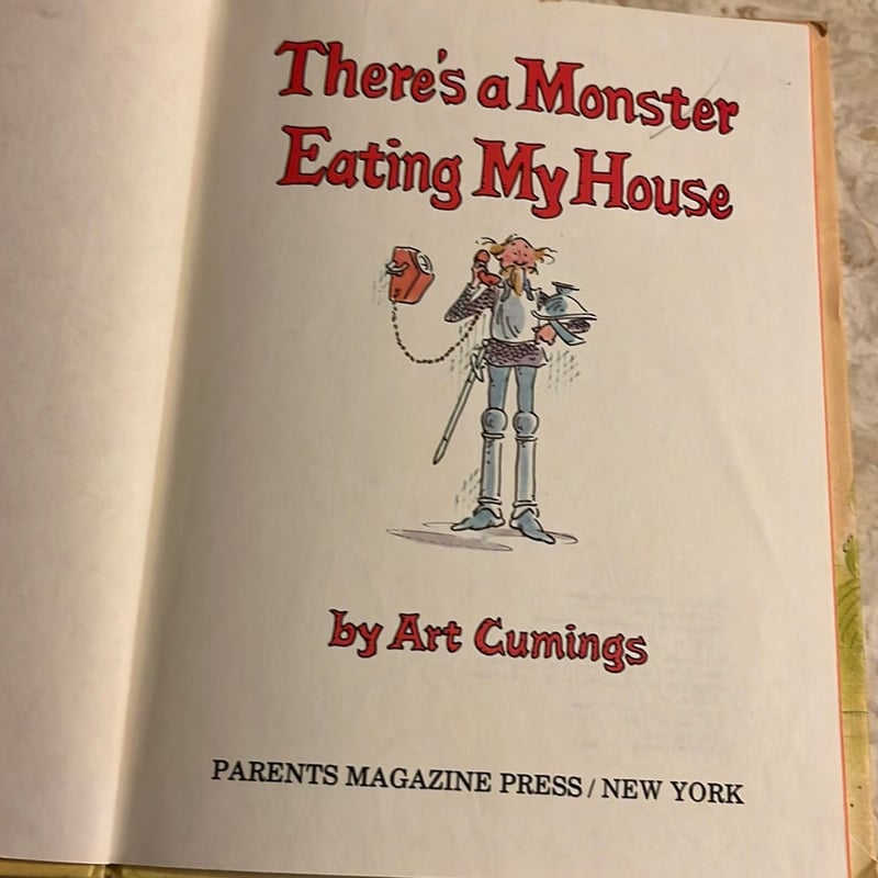 There's a Monster Eating My House by Art Cumings, Hardcover | Pangobooks