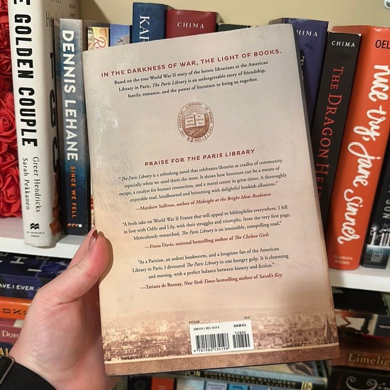 The Paris Library by Janet Skeslien Charles, Hardcover | Pangobooks