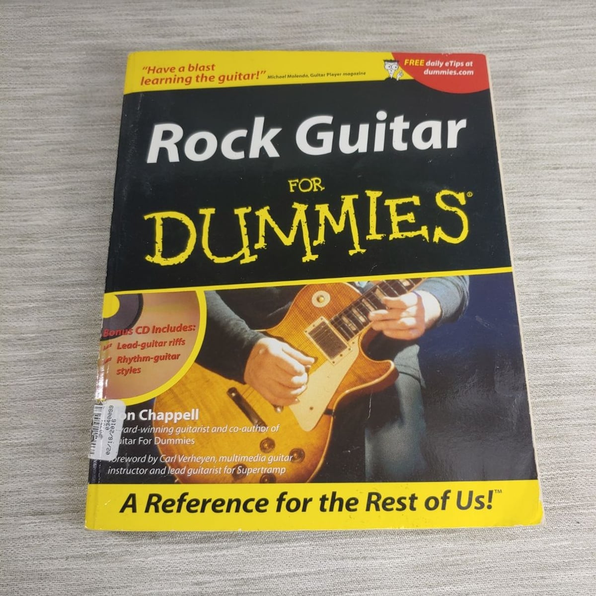Rock Guitar for Dummies by Jon Chappell, Carl Verheyen