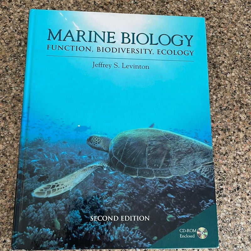 Marine Biology by Jeffrey Levinton
