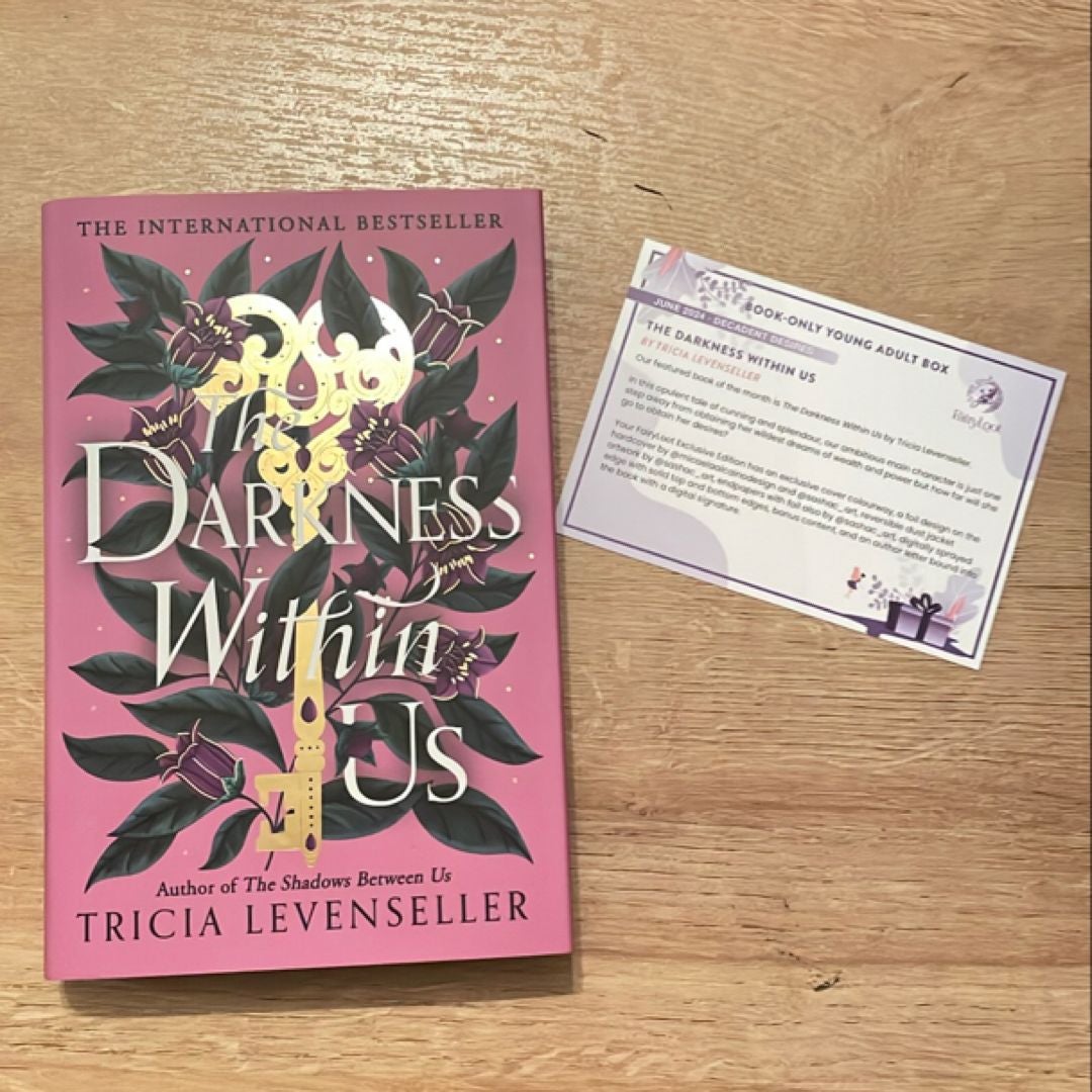 Fairyloot The Darkness Within Us by Tricia Levenseller, Hardcover | Pangobooks