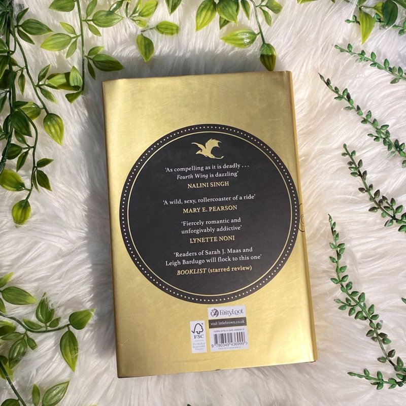 Fourth Wing FairyLoot Exclusive (SIGNED W/ SPRAYED EDGES) by Rebecca ...