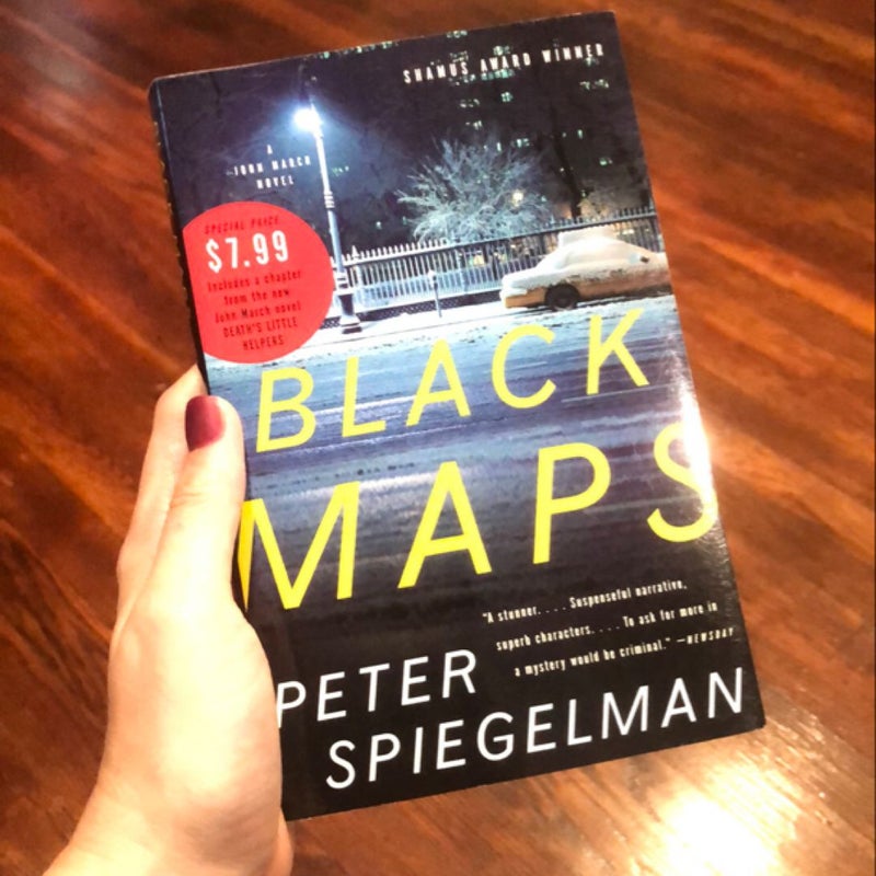Black Maps by Peter Spiegelman