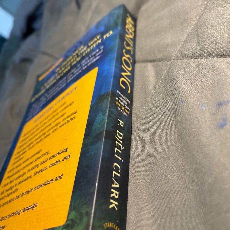 Abenis Song ARC by P Djeli Clark, Paperback | Pangobooks