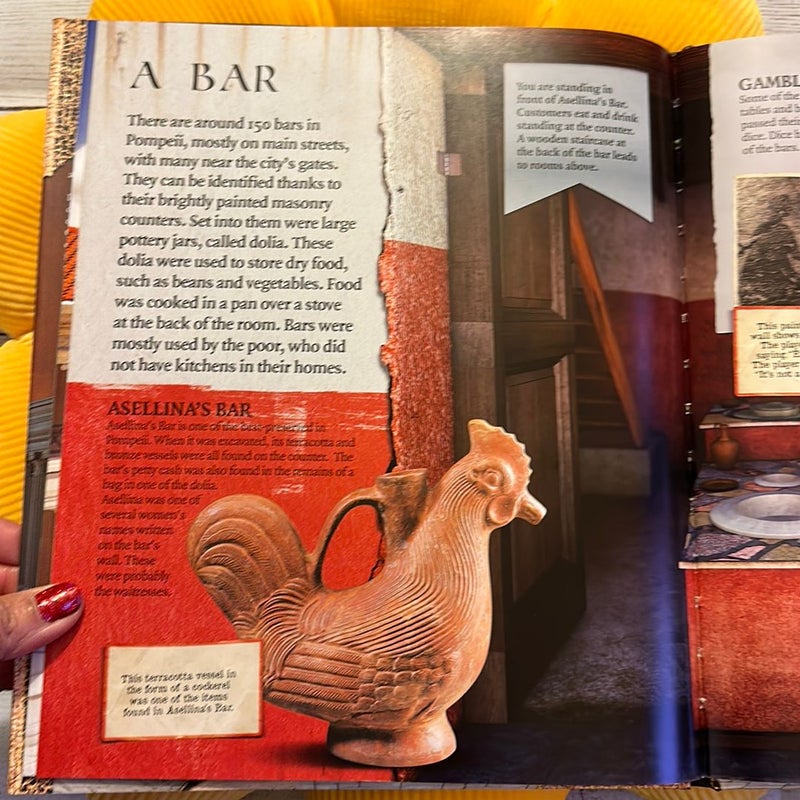 Explore 360° Pompeii by Peter Chrisp, Hannah Platts