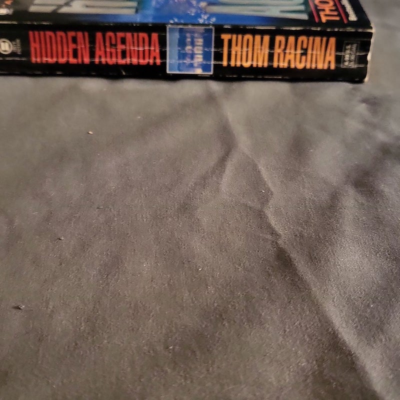 Hidden Agenda by Thom Racina, Paperback | Pangobooks