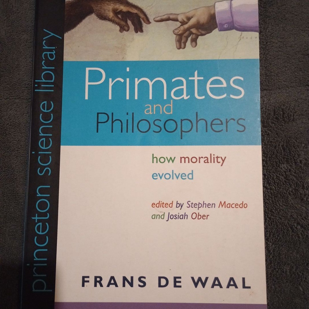 Primates and Philosophers by Frans de Waal
