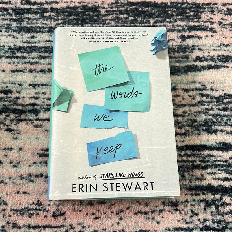 The Words We Keep by Erin Stewart, Hardcover | Pangobooks