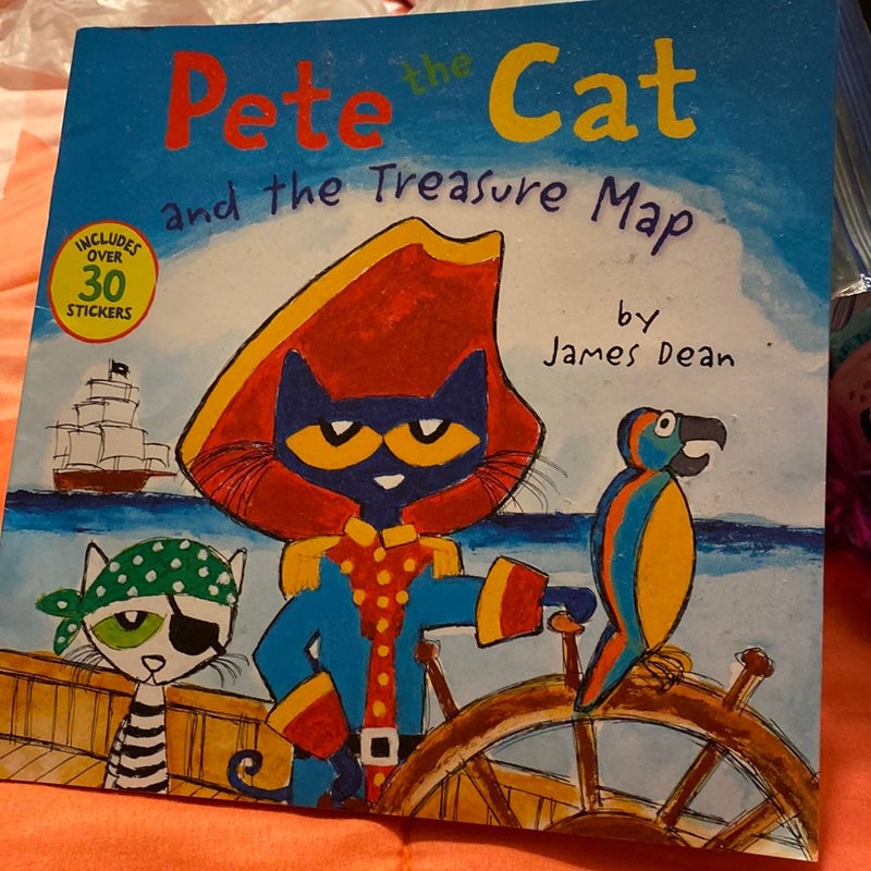 Pete the Cat and the Treasure Map by Kimberly Dean