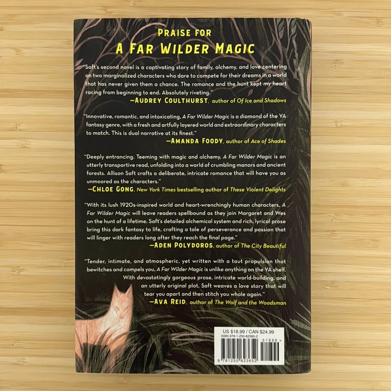 A Far Wilder Magic by Allison Saft, Hardcover | Pangobooks