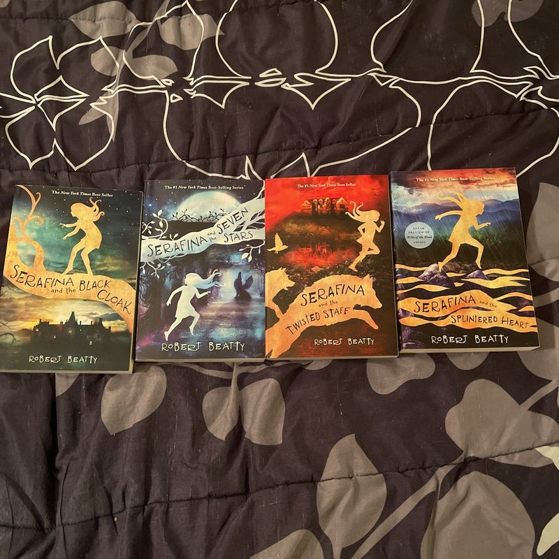 Serafina and the black cloak series by Robert Beatty, Paperback ...