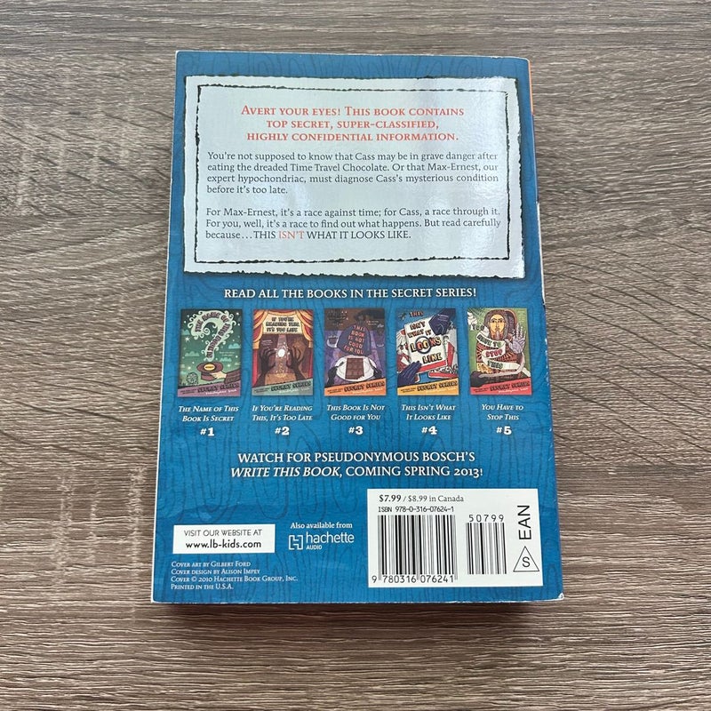 The Secret Series Complete Collection by Pseudonymous Bosch, Paperback ...