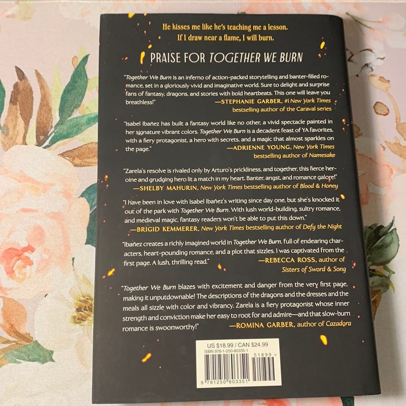 Together We Burn by Isabel Ibanez, Hardcover | Pangobooks