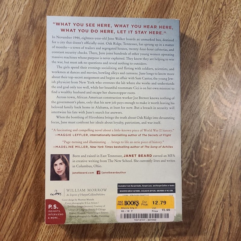 The Atomic City Girls by Janet Beard