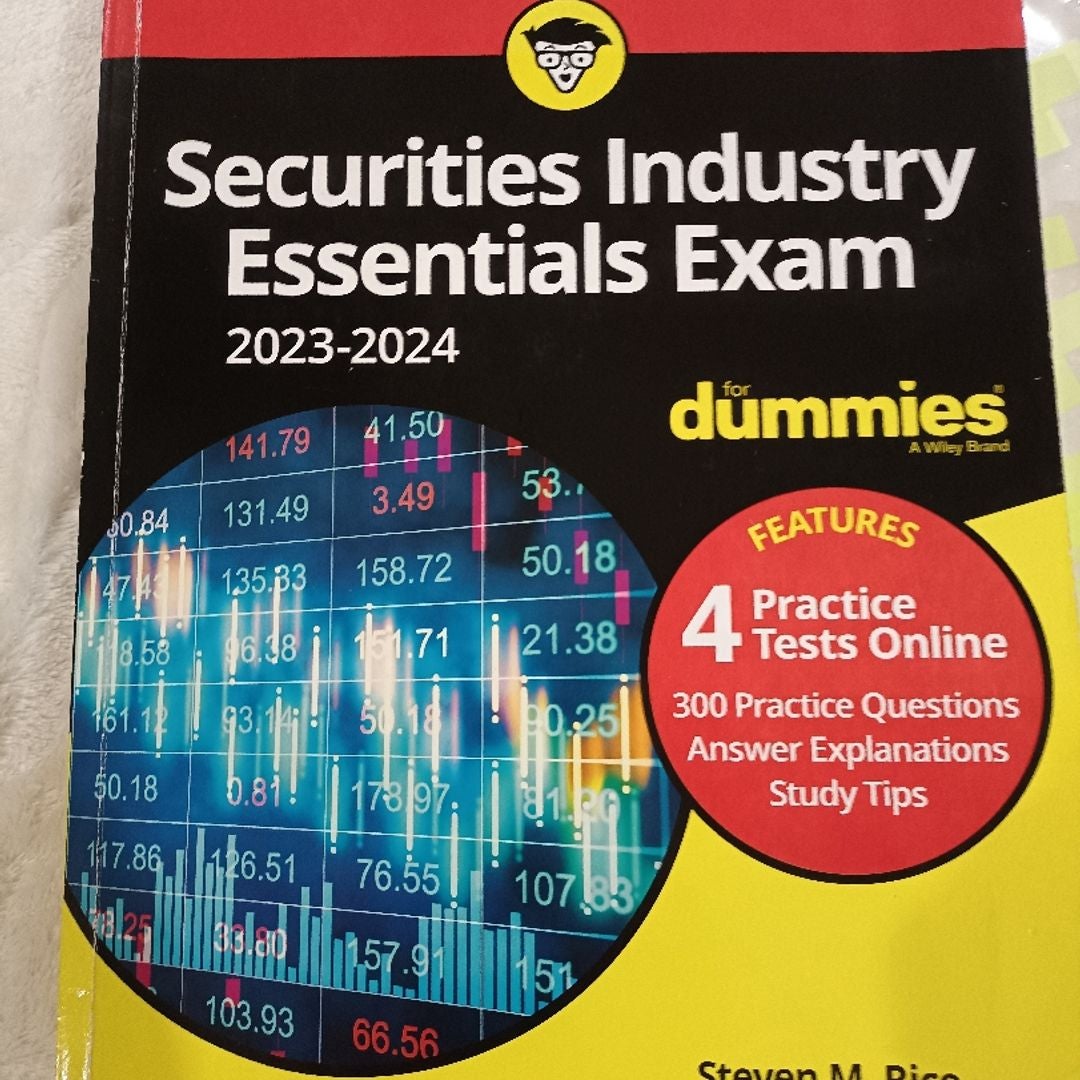 Securities Industry Essentials Exam 2023-2024 for Dummies with Online ...