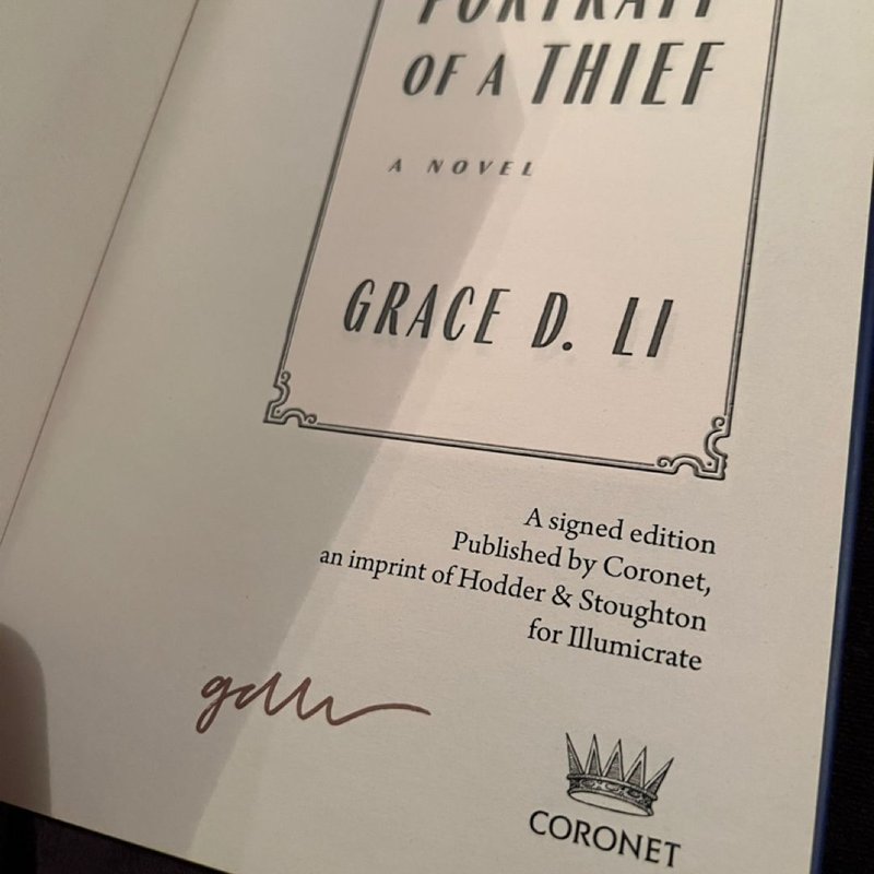 Portrait of a Thief by Grace D Liu, Hardcover | Pangobooks