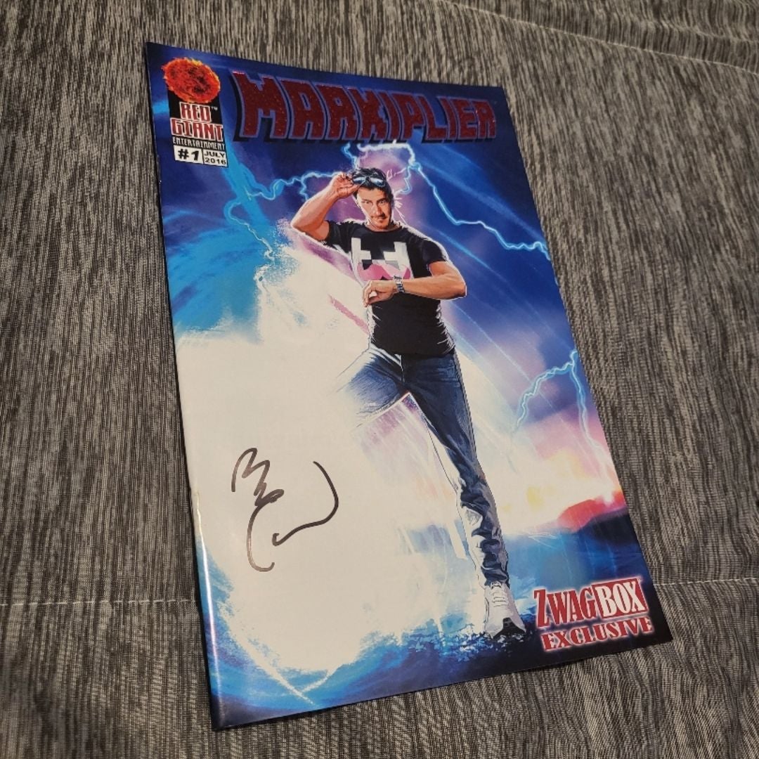 Markiplier (signed comics) by Benny Powell, Paperback | Pangobooks