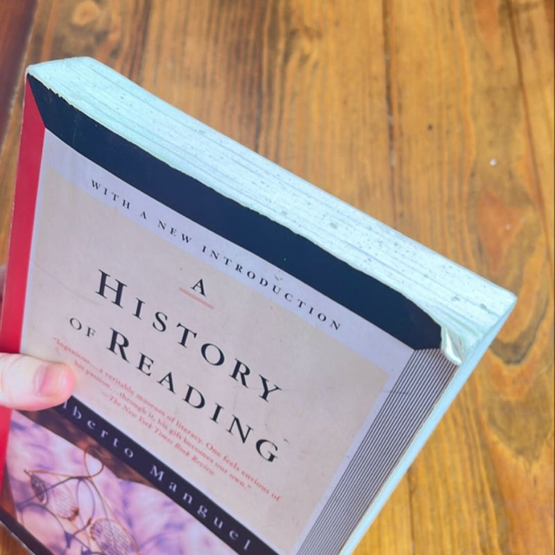 The History of Reading by Alberto Manguel