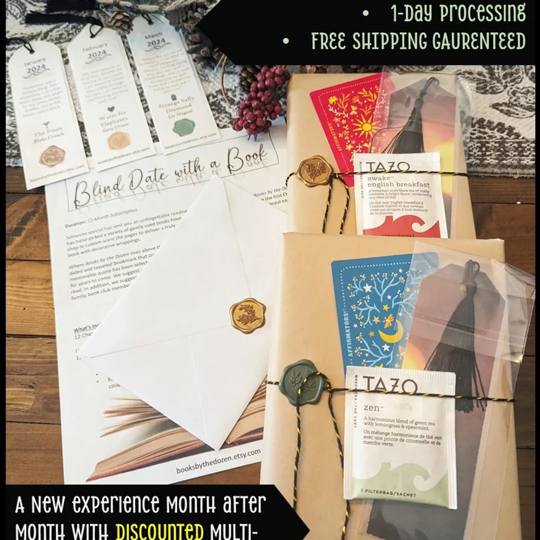 SCENTED! Blind Date with a Book Exciting Subscription Book Bundles ...
