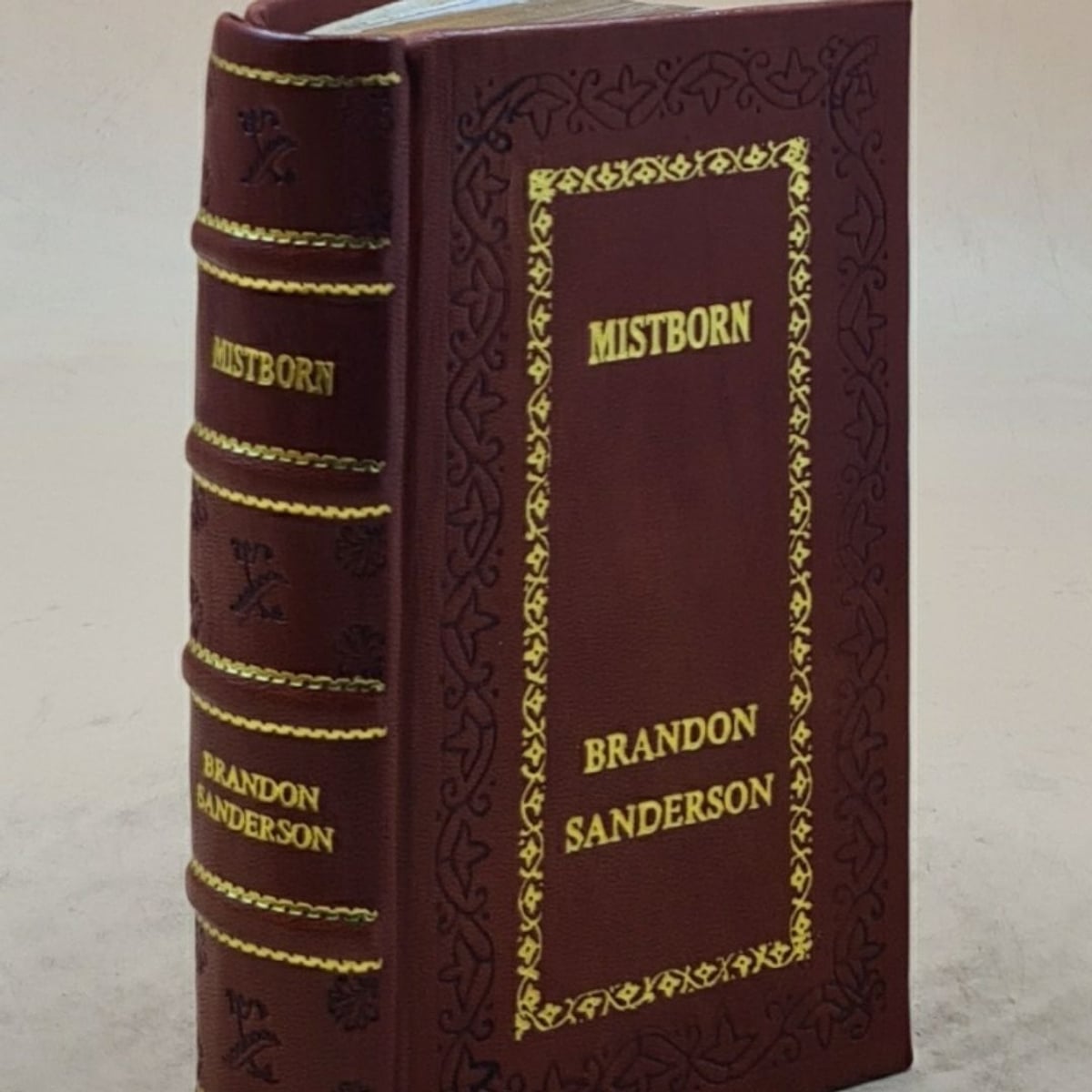 Mistborn: The Final Empire by Brandon Sanderson Leather-Bound by ...