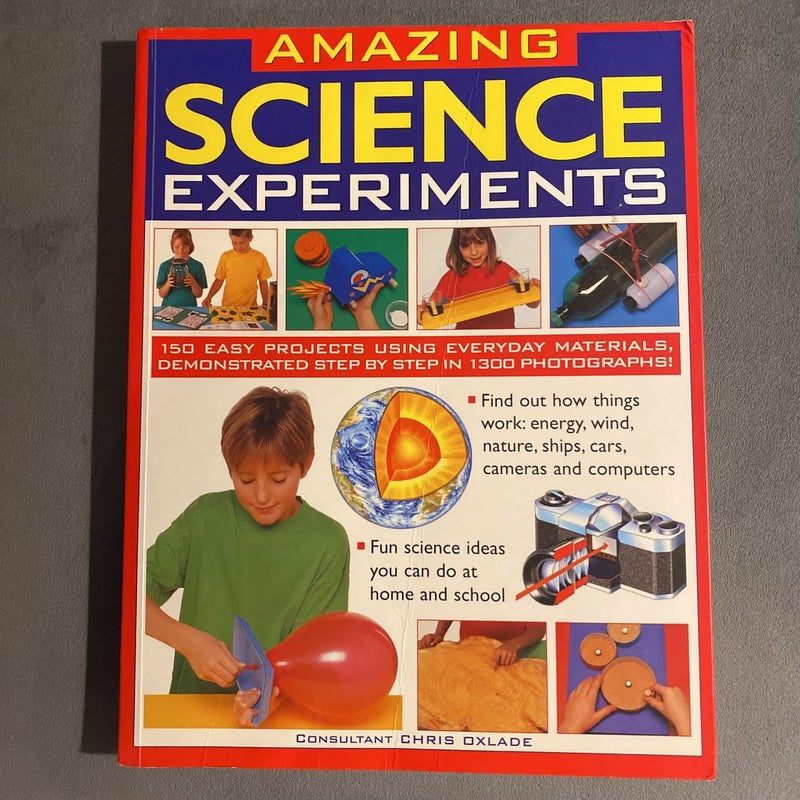 150 Great Science Experiments by Chris Oxlade, Rasha Elsaeed