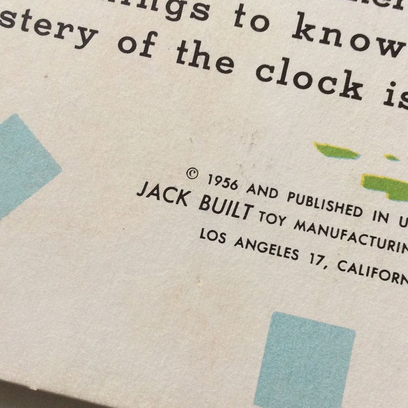 Tell Time Clock Book by Nancy Pritchard White, Hardcover | Pangobooks