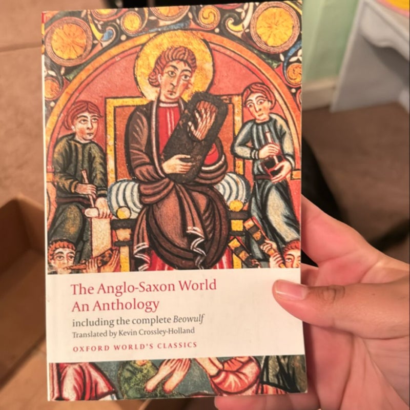 The Anglo-Saxon World by Kevin Crossley-Holland