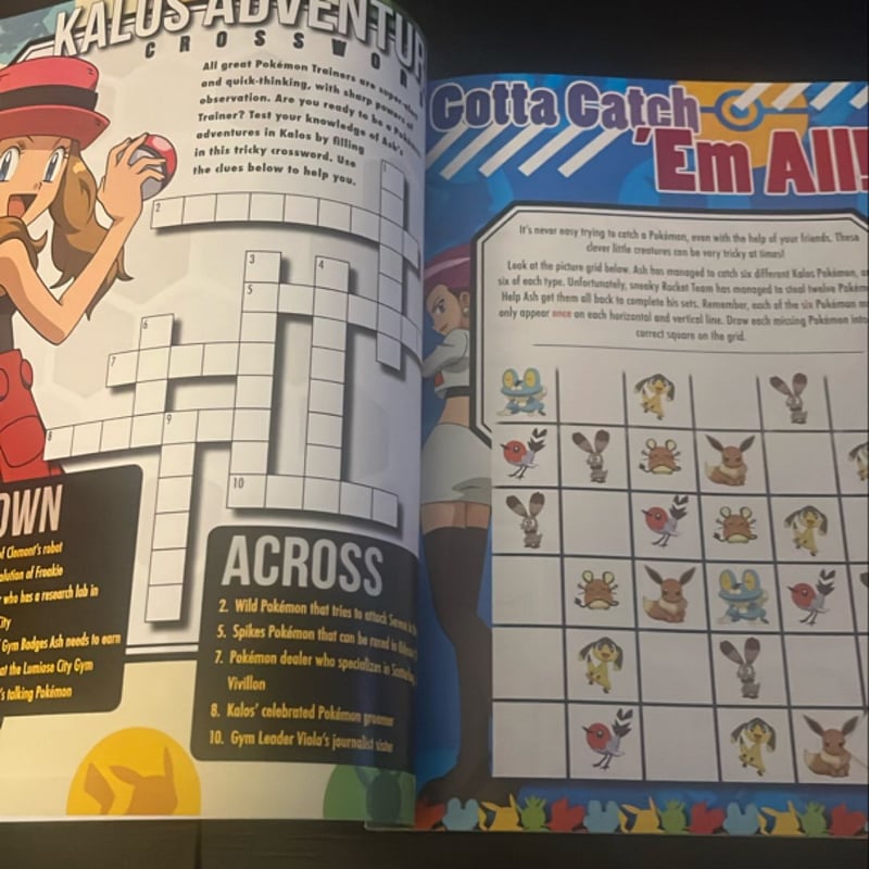 Pokémon: Kalos Essential Activity Book (Pokémon) by Scholastic