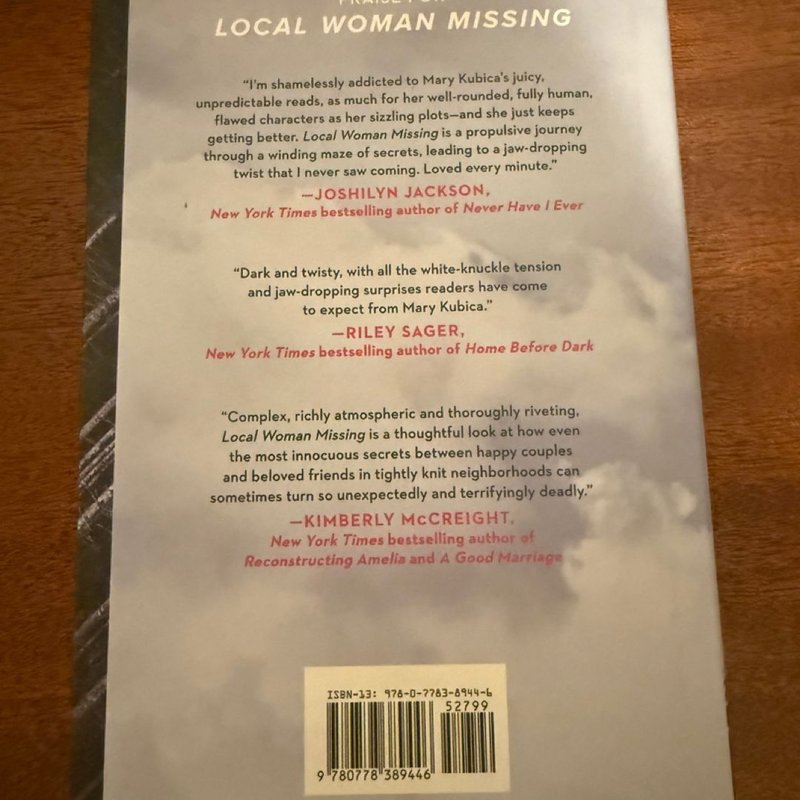 Local Woman Missing by Mary Kubica, Hardcover | Pangobooks