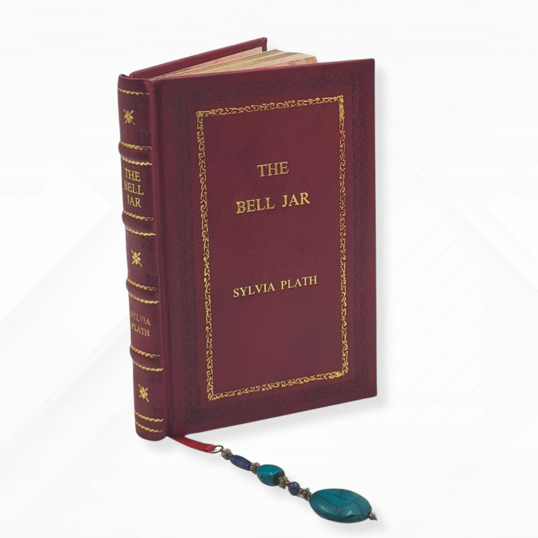 The Bell Jar by Sylvia Plath Leather-Bound by Sylvia Plath, Hardcover ...