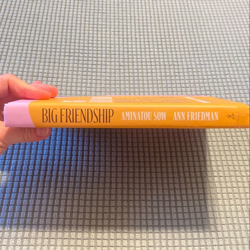 Big Friendship by Aminatou Sow, Ann Friedman