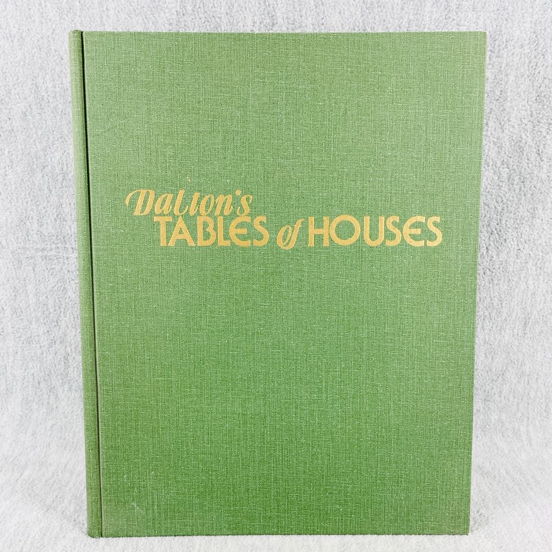 Dalton’s Tables of Houses by Macoy Publishing, Hardcover | Pangobooks
