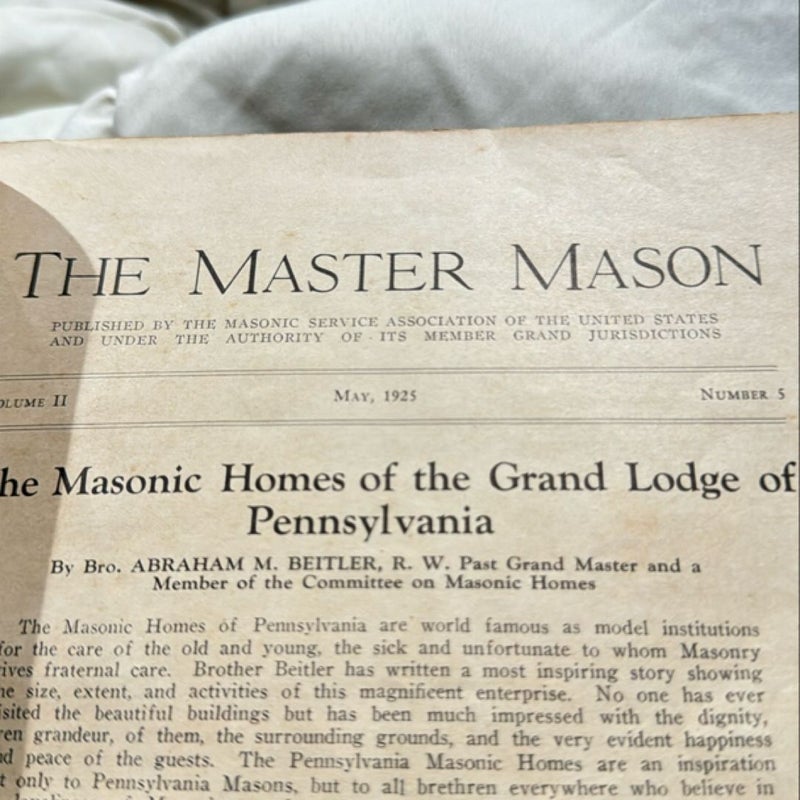 The Master Mason by The Masonic Service Association, Paperback | Pangobooks