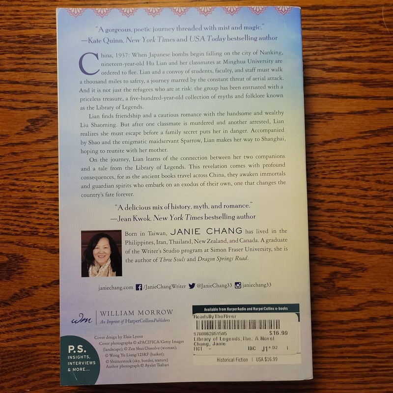 The Library of Legends by Janie Chang, Hardcover | Pangobooks
