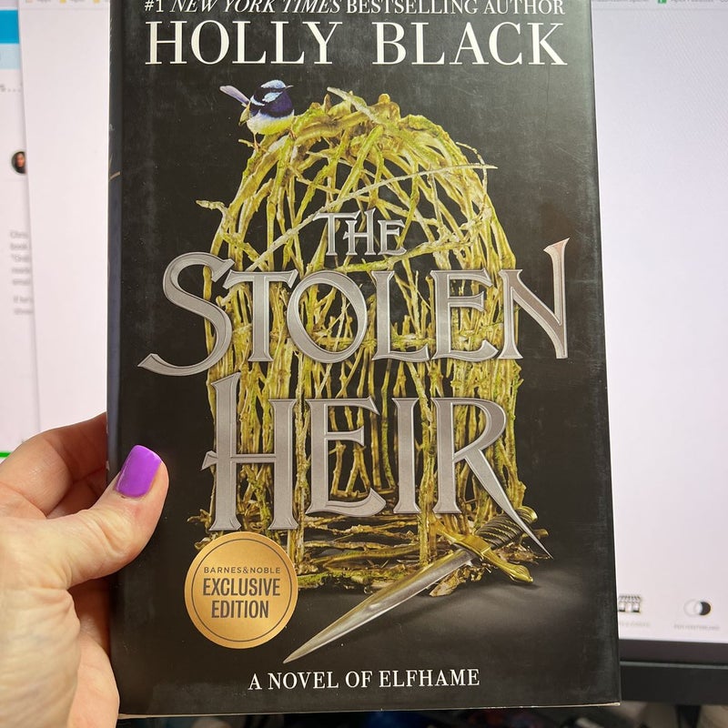 The Stolen Heir by Holly Blck, Hardcover | Pangobooks