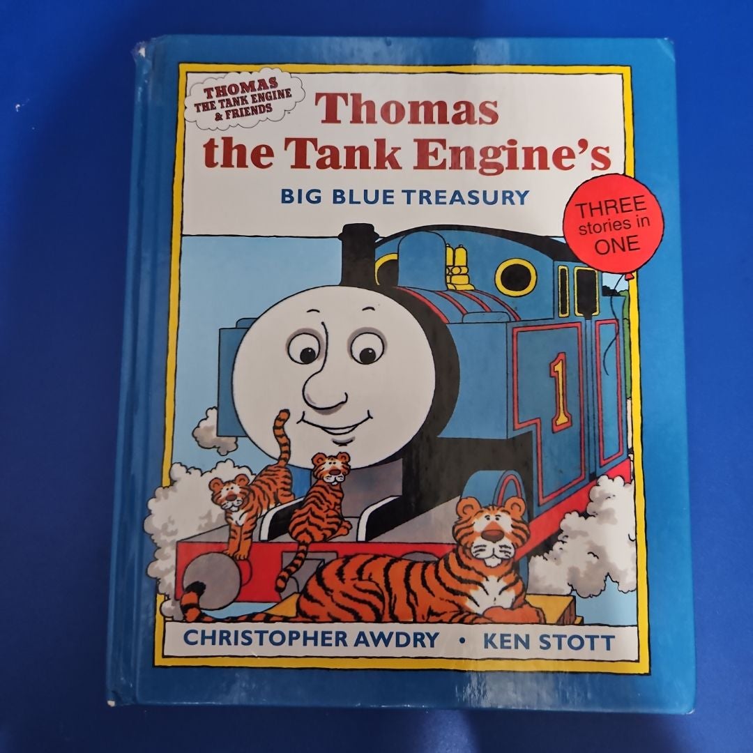 Thomas the Tank Engine's Big Blue Treasury by Christopher Awdry