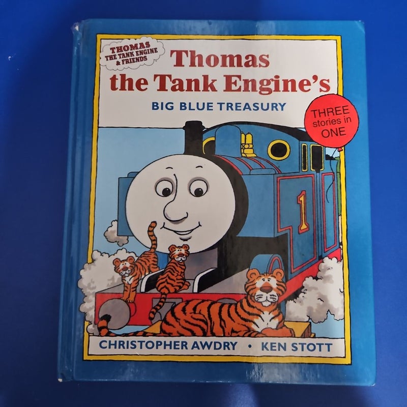 Thomas the Tank Engine's Big Blue Treasury by Christopher Awdry
