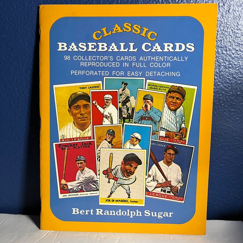 Classic Baseball Cards by Bert Randolph Sugar, Paperback | Pangobooks