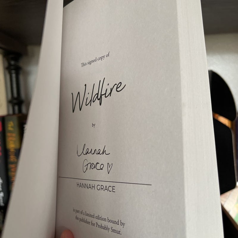 Wildfire & Icebreaker Signed Special Editions by Hannah Grace ...