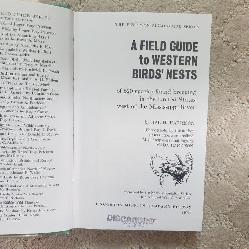 Western birds nests by Hal H. Harrison, Hardcover | Pangobooks