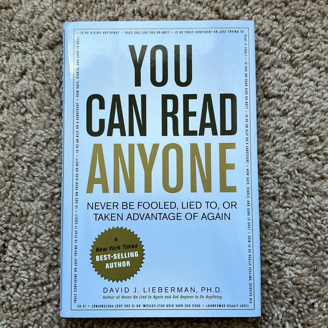 You can read anyone by , Hardcover | Pangobooks