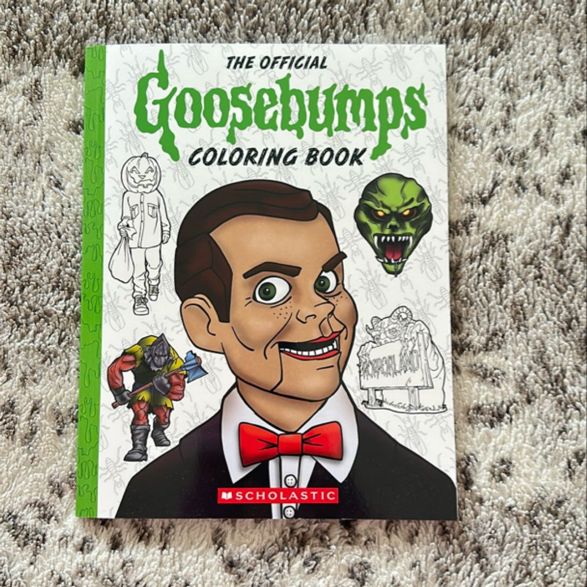Goosebumps: the Official Coloring Book by Jenna Ballard