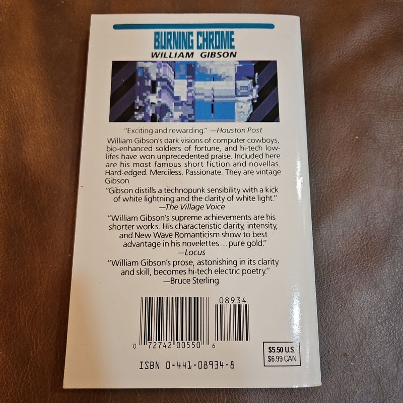 Burning Chrome by William Gibson