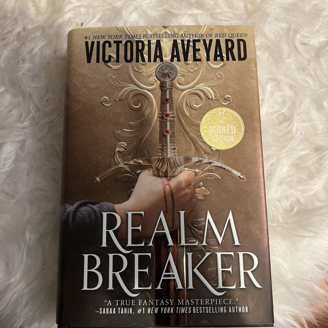 Realm Breaker (signed) by Victoria Aveyard, Hardcover | Pangobooks