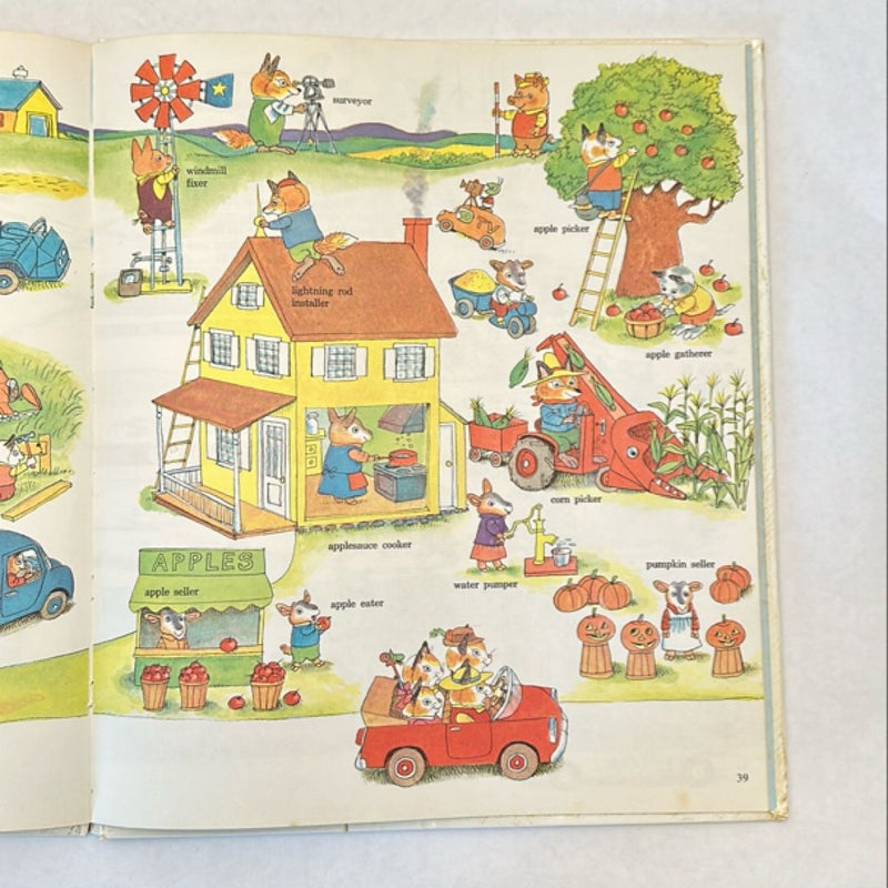 Richard Scarry’s Busiest People Ever by Richard Scarry, Hardcover ...