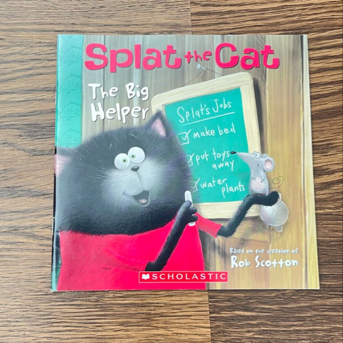 Splat the Cat: The Big Helper by Rob Scotton , Paperback | Pangobooks