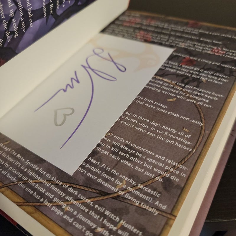 The Bone Spindle (Fox & Wit edition) by Leslie Vedder, Hardcover ...