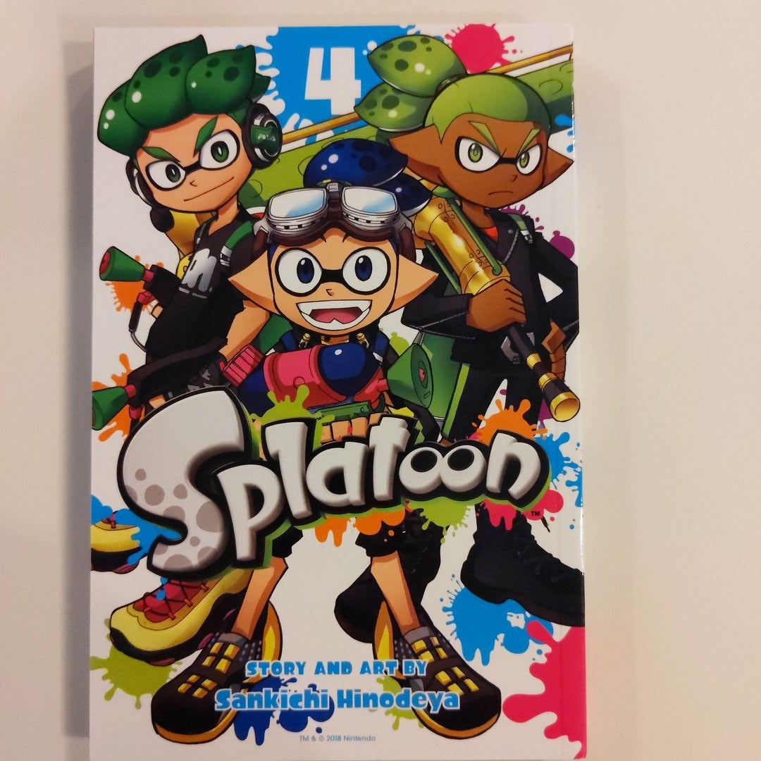 Splatoon, Vol. 4 by Sankichi Hinodeya, Paperback | Pangobooks