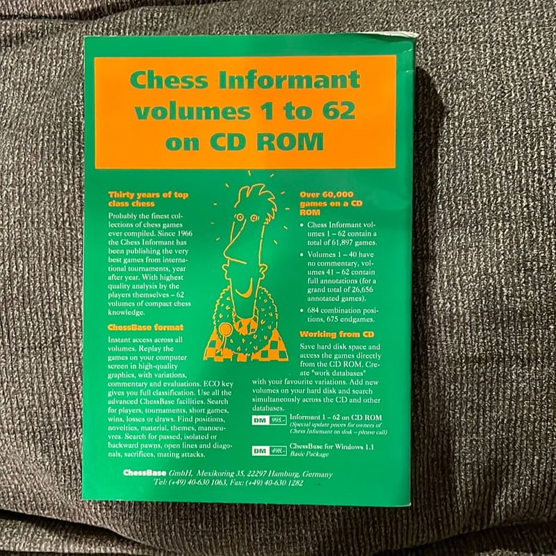 Chess Informant 63 by Matanovic, Karpov, Kramnik, Kasparov et al ...