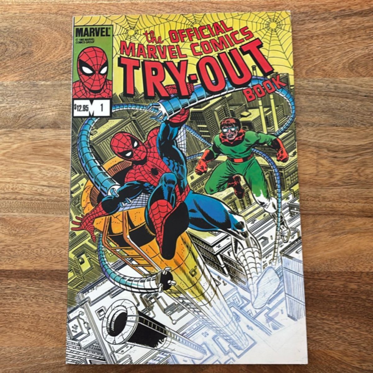 The Official Marvel Comics Try-Out Book by Jim Shooter, John S. Romita ...